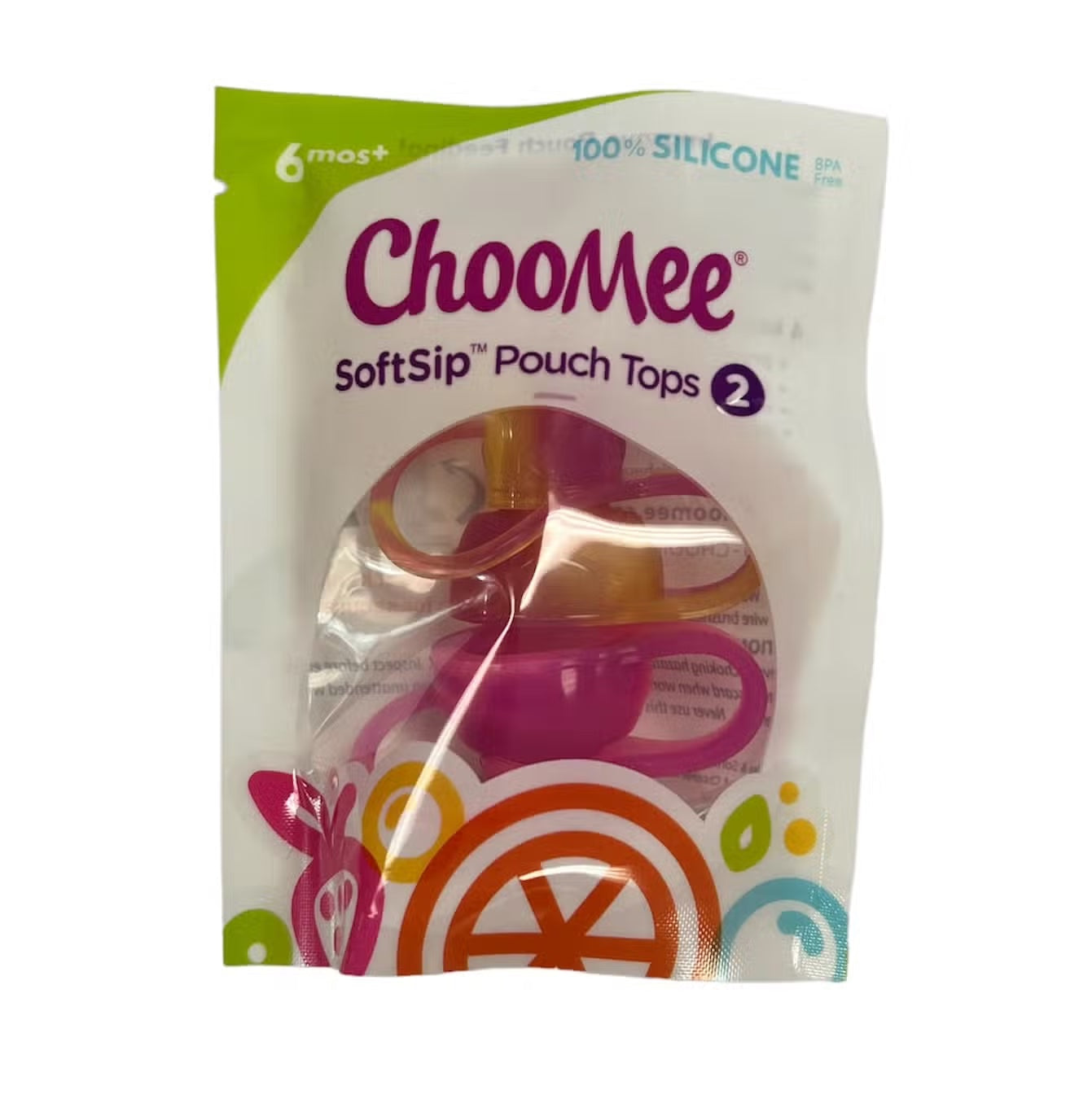 ChooMee SoftSip Pouch Tops – Mini Hippo