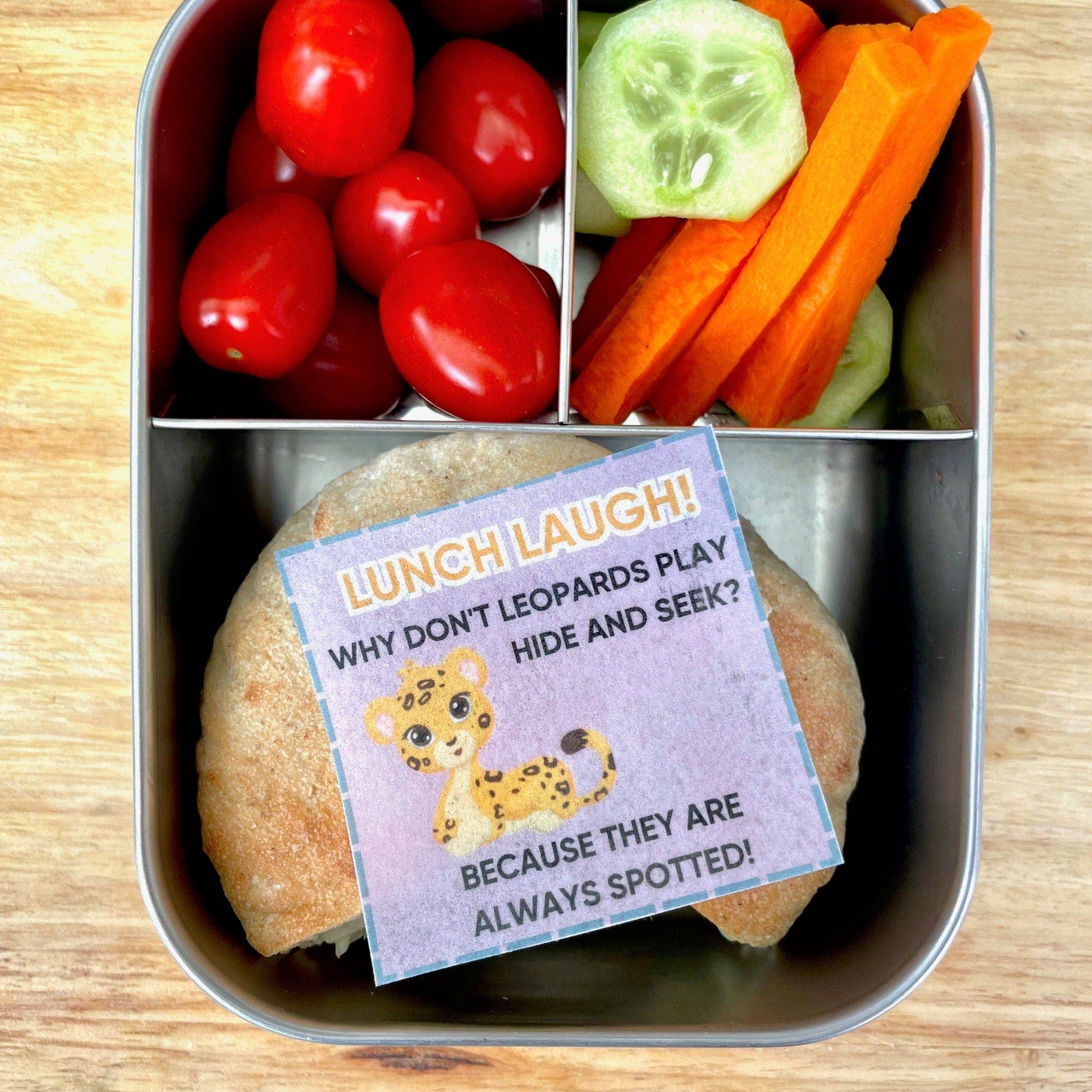 Sticketies Edible Lunchbox Notes – Mini Hippo