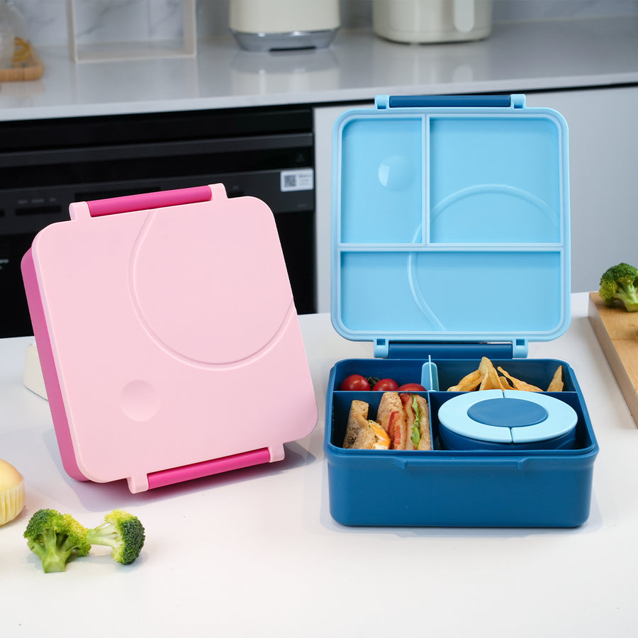 Thermo Bento Box - Leakproof Box and Insulated Jar Keeps food Hot ...