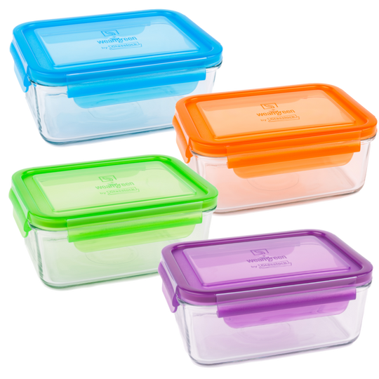 Wean Green — Reusable Glass Containers — Mini Hippo